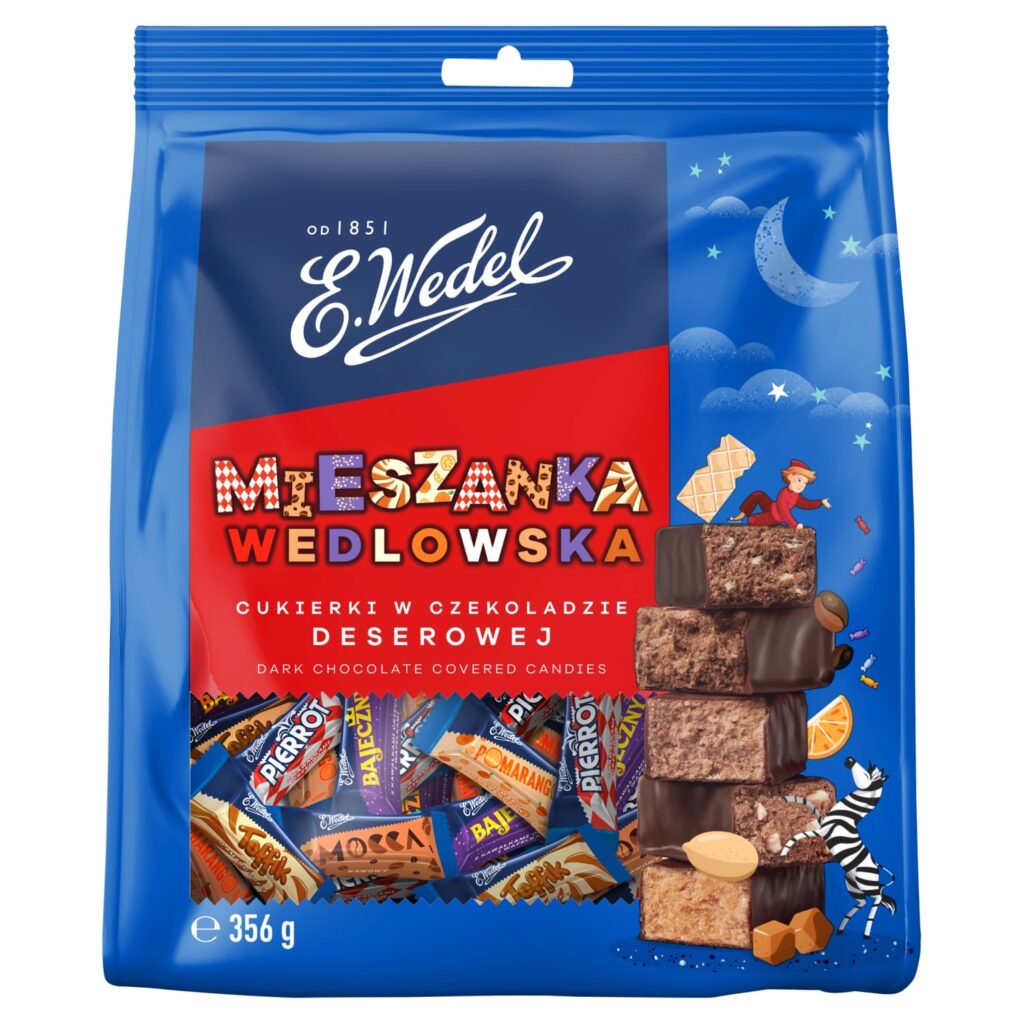 Cukierki Mieszanka Wedlowska 356 g - Pijalnie Czekolady E.Wedel