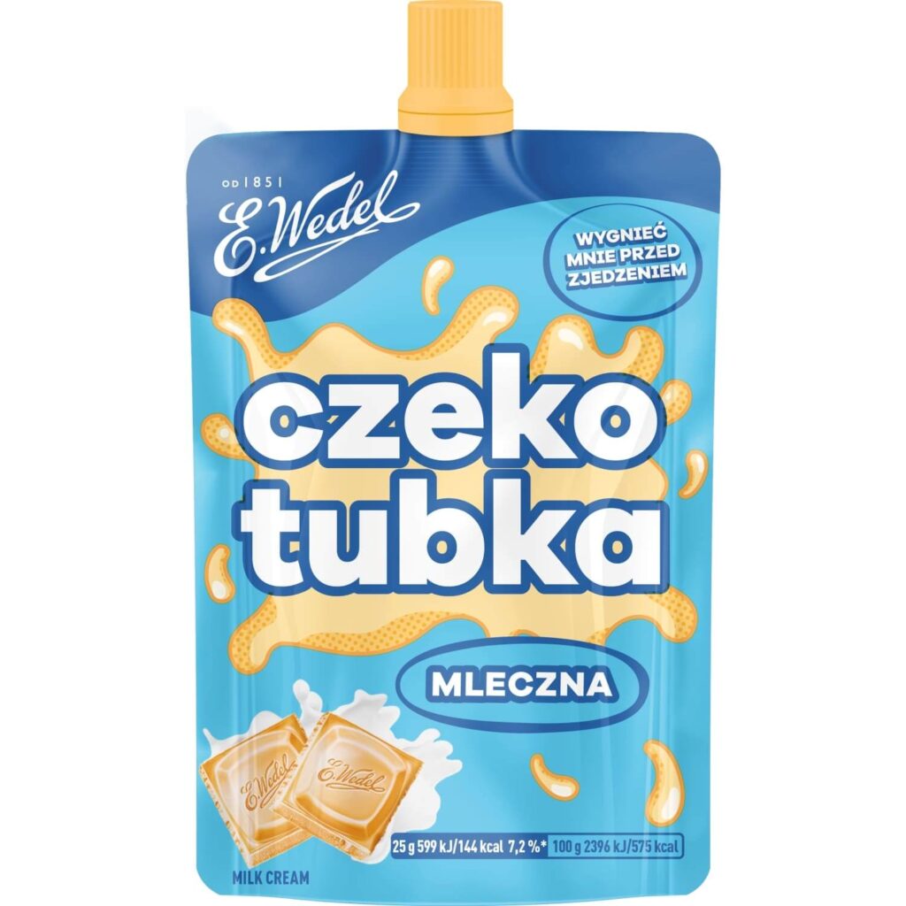 Zestaw 5 x Czekotubka Czekoladowa 50 g - Pijalnie Czekolady E.Wedel ...