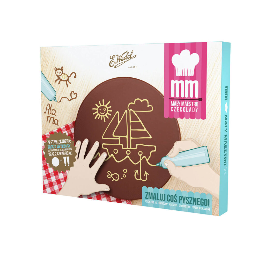 Zestaw 5 x Czekotubka Czekoladowa 50 g - Pijalnie Czekolady E.Wedel ...