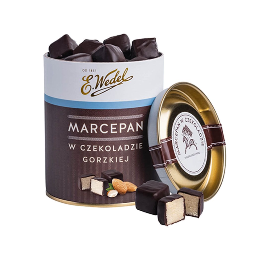 Marcepan w czekoladzie gorzkiej 200 g - Pijalnie Czekolady E.Wedel