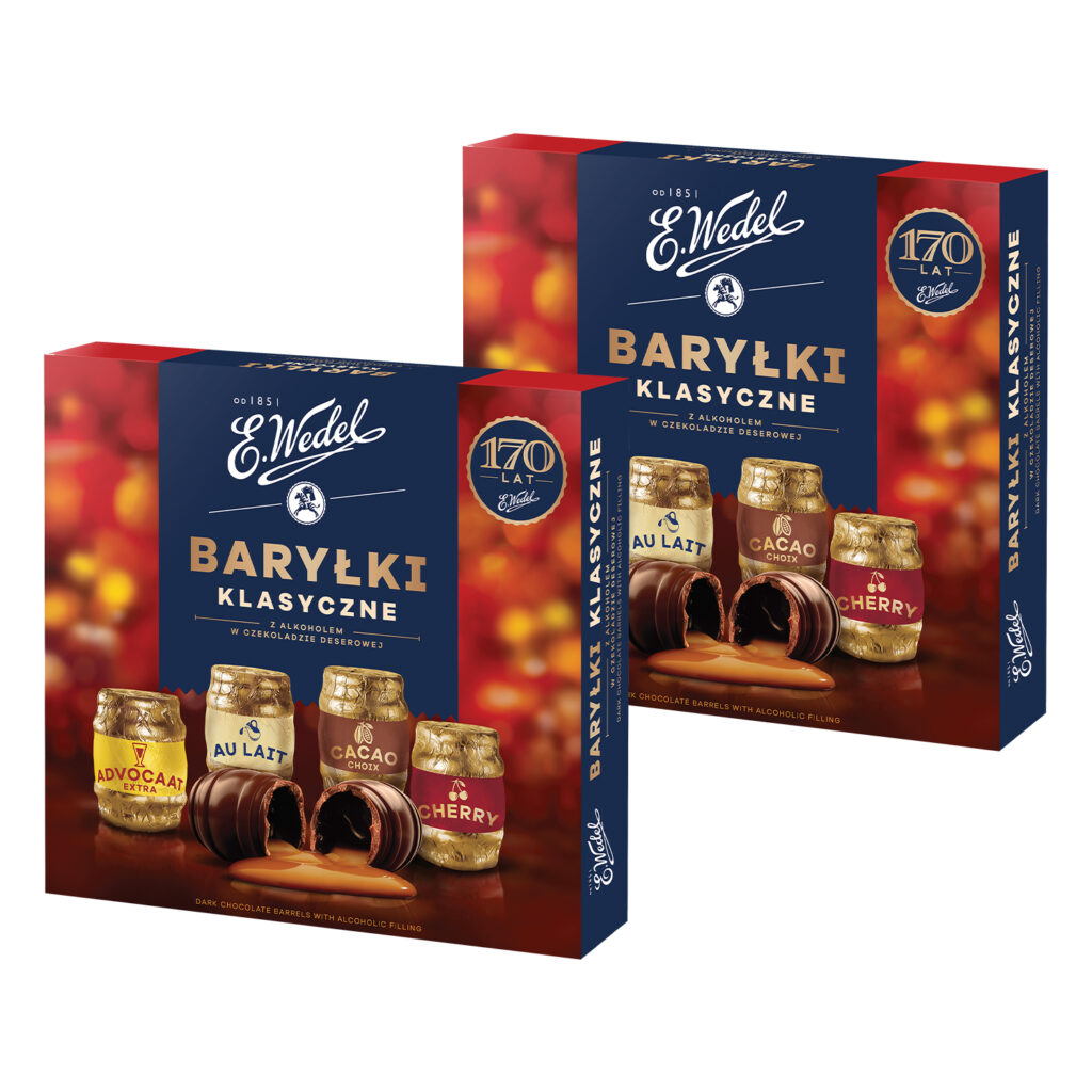 Baryłki Classic 200 g - Pijalnie Czekolady E.Wedel